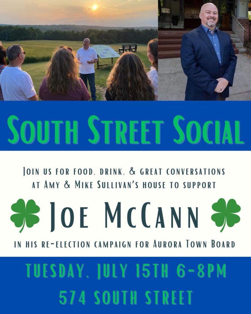 South Street Social to Re Elect Joe McCann - Erie County Democratic ...